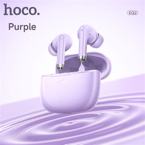 Hoco Eq Tws Wireless Earphones Bluetooth Earbuds In Ear Headset Built In Microphone Touch