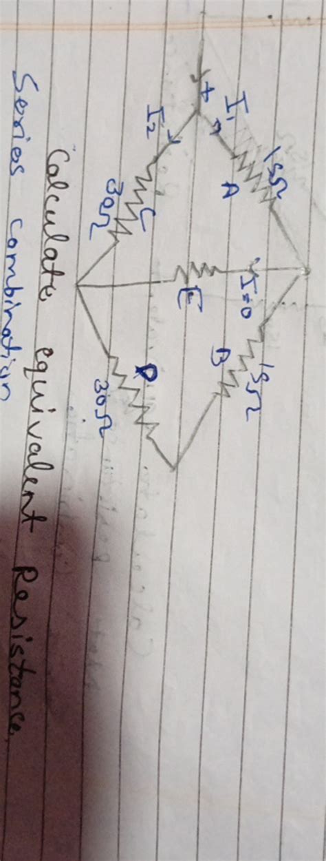 Calculate Equivalent Resistance Series Combination Filo
