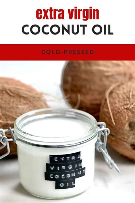 Diy Extra Virgin Coconut Oil Cold Pressed Coconut Oil Alphafoodie