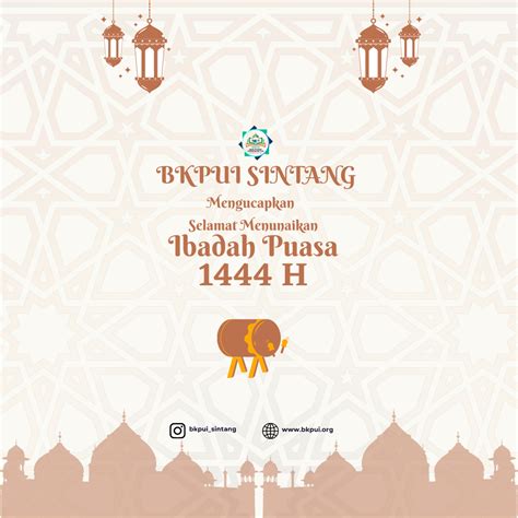 Selamat Menunaikan Ibadah Puasa 1444 H Bkpui