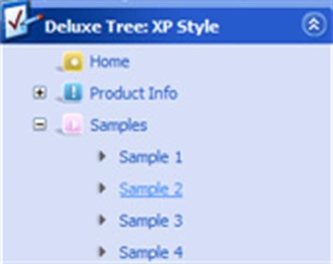 Css Tree Menu Samples Javascript Tree Menu