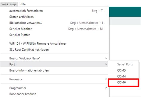 Arduino IDE Grundlagen Funduino Cube De