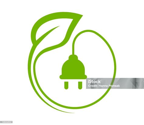 에너지 절약 아이콘입니다 에코 파워 아이콘입니다 녹색 전기 플러그 에너지 효율성 벡터 그림입니다 0명에 대한 스톡 벡터 아트 및 기타 이미지 Istock