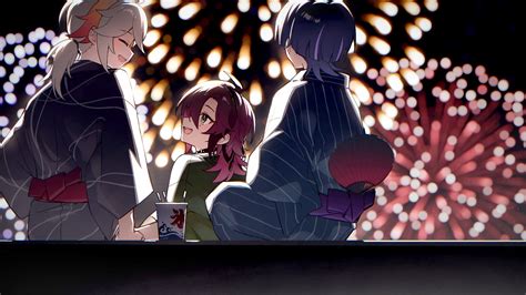 Scaramouche Kaedehara Kazuha And Shikanoin Heizou Genshin Impact