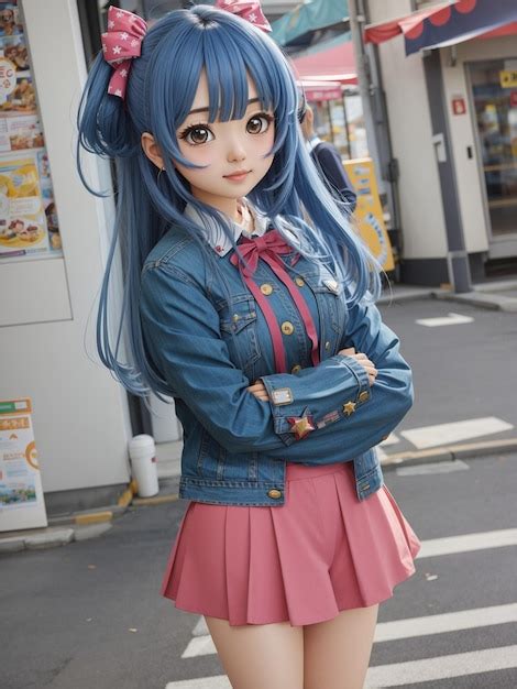 Premium Ai Image A Collection Of Cute Anime Girl Artworks
