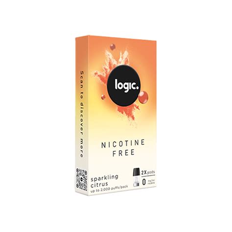 Logic Intense Vape Pods Sparkling Citrus Free Uk Delivery