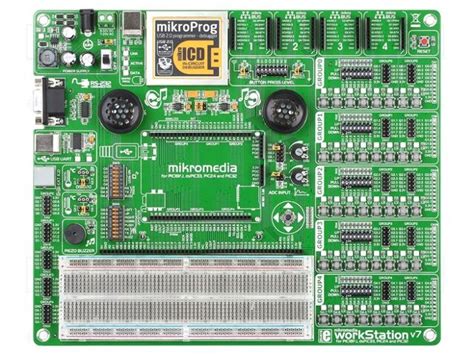 mikromedia workstation v7 for pic mikroe dev kit microchip pic