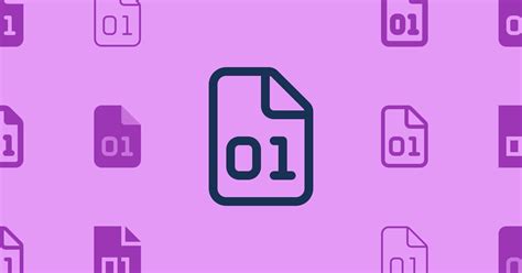 File Binary Classic Light Icon Font Awesome