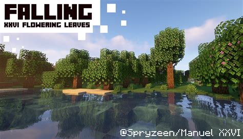 Falling Xxvis Flowering Leaves Minecraft Resource Packs Curseforge