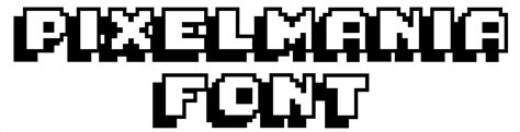 Bitmap Pixel Fonts Dafont Style