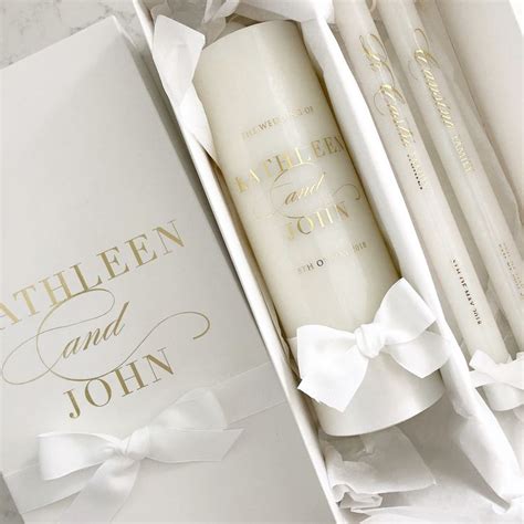 Wedding Unity And Taper Candle Set Wedding Ceremony Unity Candle Unity