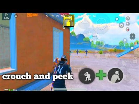 HOW TO CROUCH PEEK AND SHOOT IN PUBG MOBILE YouTube