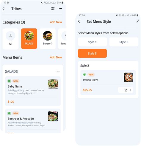 Restaurant QR Menu APP Pixel Dot Creative Studio
