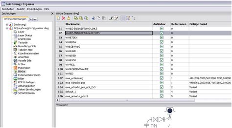 bricscad blockliste mit bcount