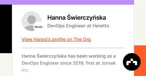Hanna Świerczyńska Devops Engineer At Heretto The Org