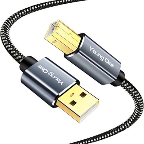 Printer Cable 3 Ft Usb Printer Cable High Speed Usb 20 A Male To Type