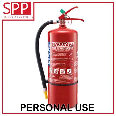 Sirim Certified Eversafe Sri 9kg Abc Dry Powder Type Fire Extinguisher