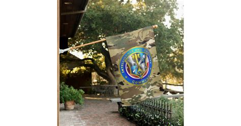 Inscom Intelligence And Security Command House Flag Zazzle