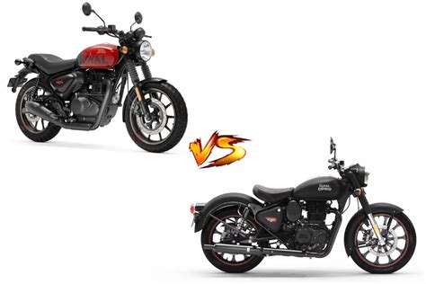 Royal Enfield Hunter 350 Vs Classic 350 Battle Within Two Amazing