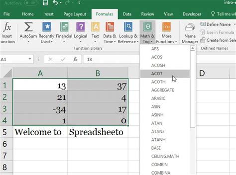 Comment Utiliser Excel Indiz