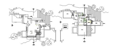 2d View Of House Plan Detail Cad Structural Block Layout File In Autocad Format