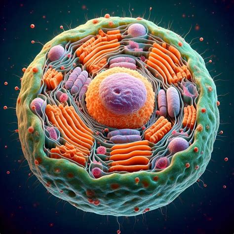 Shape In Motion A Dynamic Cell Simulation Generative Ai Stock Illustration Illustration Of