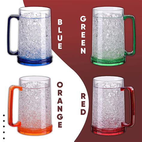 Acrylic Beer Mugs With Handles