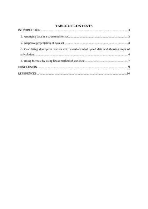 Data Analysis And Forecasting Lewisham Wind Speed