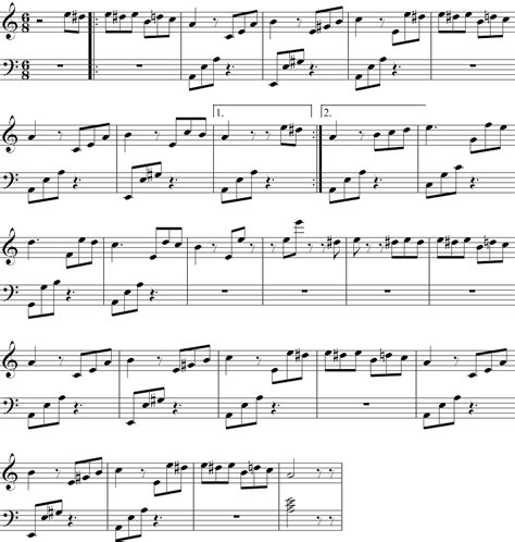 Für Elise Piano noter