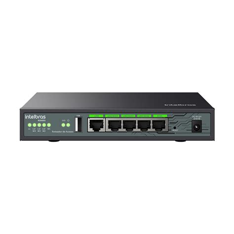 5 Port Access Router Gigabit Ethernet R3005g Intelbras