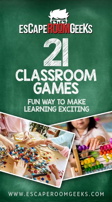 21 Classroom Games Fun Ways To Make Learning Exciting Artofit