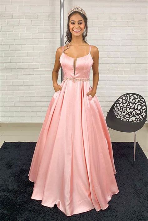 Charming Prom Dress Sexy Sleeveless Evening Dress Long Prom Dresses