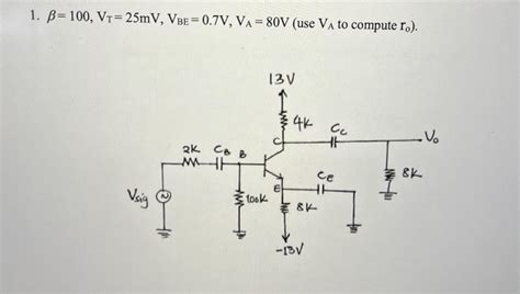 solved vi plot the output voltage v0 and the voltage at