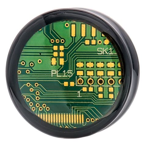 Acrylic Blue Circuit Board Plug 00g 1 1 4