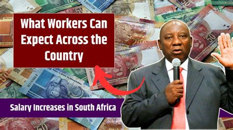 Salary Increase In South Africa Under Cola Minimum Wage To Be Increased Up To Nata