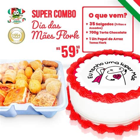Super Combo Dia Das M Es Flork Bento Cake