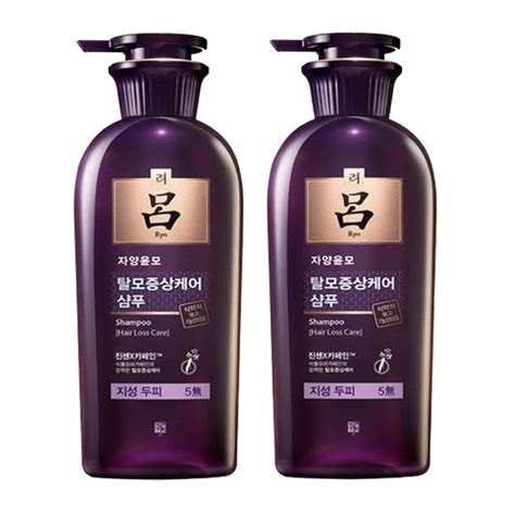 려 자양윤모 탈모증상케어 샴푸 지성두피용 400ml 2개 티몬