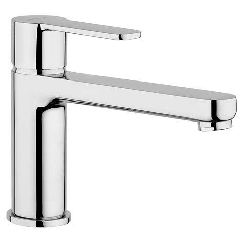 Miscelatore Lavabo Piralla Flat Xl Cromo Cartuccia Ceramica Ø 35 Mm