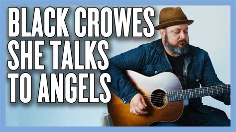 Black Crowes She Talks To Angels Acoustic Guitar Lesson Tutorial