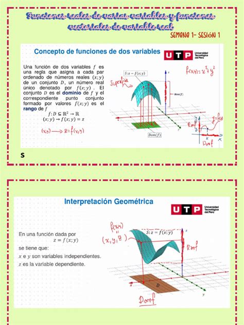 Funciones De 2 Variables Pdf