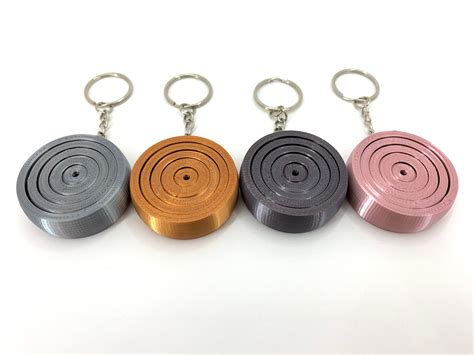 Stl File For 3d Printed Gyroscopic Keychain Ring Fidget Toy Desk Toy
