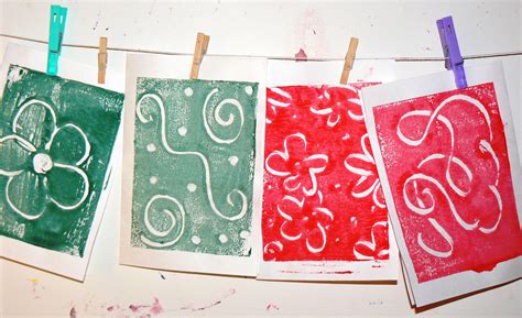 Half Term Mono Printing Huguenot Museum