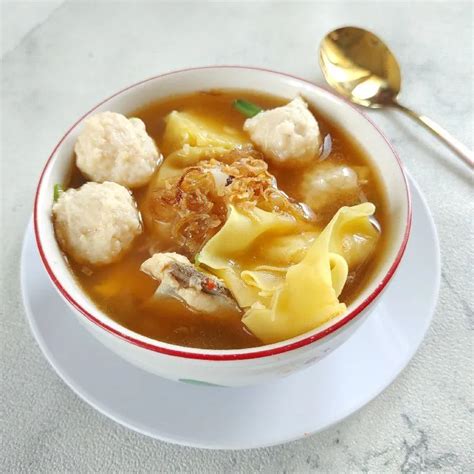 Resep Bakso Ayam Kuah Pedas Sederhana Rumahan Di Yummy App