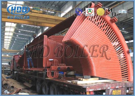 Horizontal Cyclone Separators Carbon Steel Dust Collection Circulating
