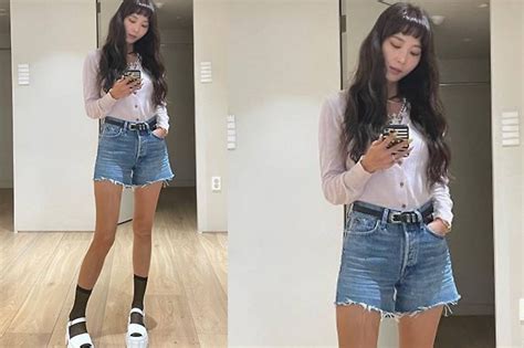 44세 믿기지 않는 관리17살 아들 둔 여배우170cm8등신 뽐낸 데님룩 어썸클