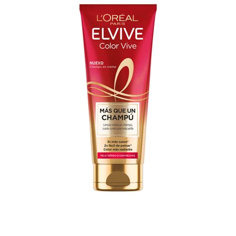Elvive Color Vive Champú En Crema Loréal París Bright Perfumes Club