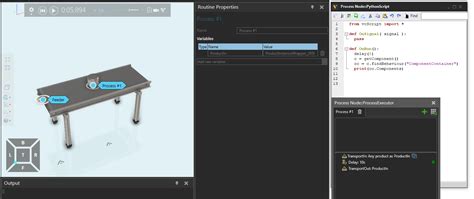 empty array when printing componentcontainer components python