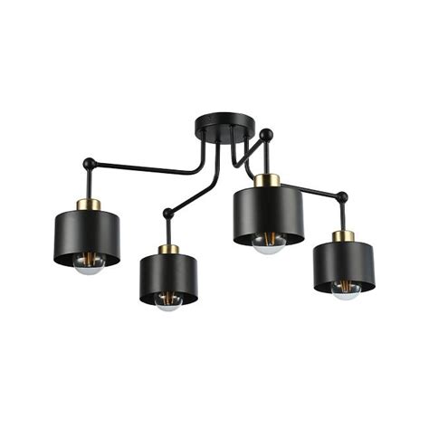 Led Wall Light Elza E27 Round Black Copper