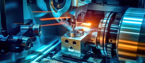 Free Ai Image Modern Cnc Lathes In The Metalworking Industry