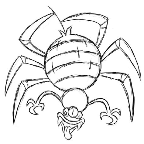 Goofy Looking Spider By Sketchrex75 On Deviantart